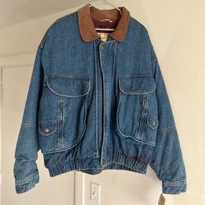 Levi's | Jackets & Coats | Authentic Vintage Levis Denim Bomber Jacket | Poshmark